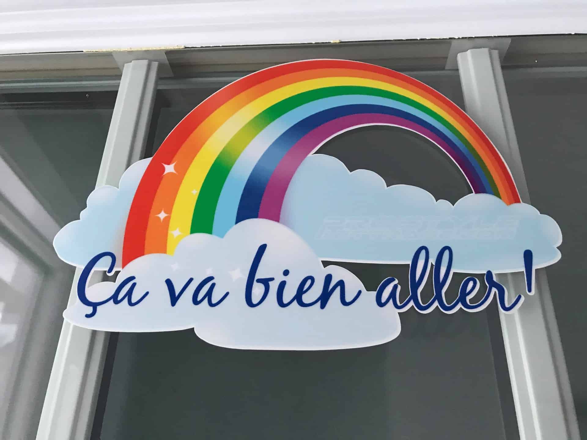 "Ça va bien aller" - Plus de 400 autocollants vendus pour la recherche ...